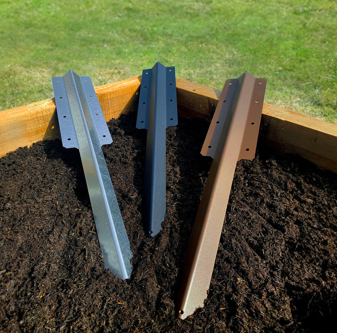 Railway Sleeper Brackets - Durable Support for Garden Features - The ...
