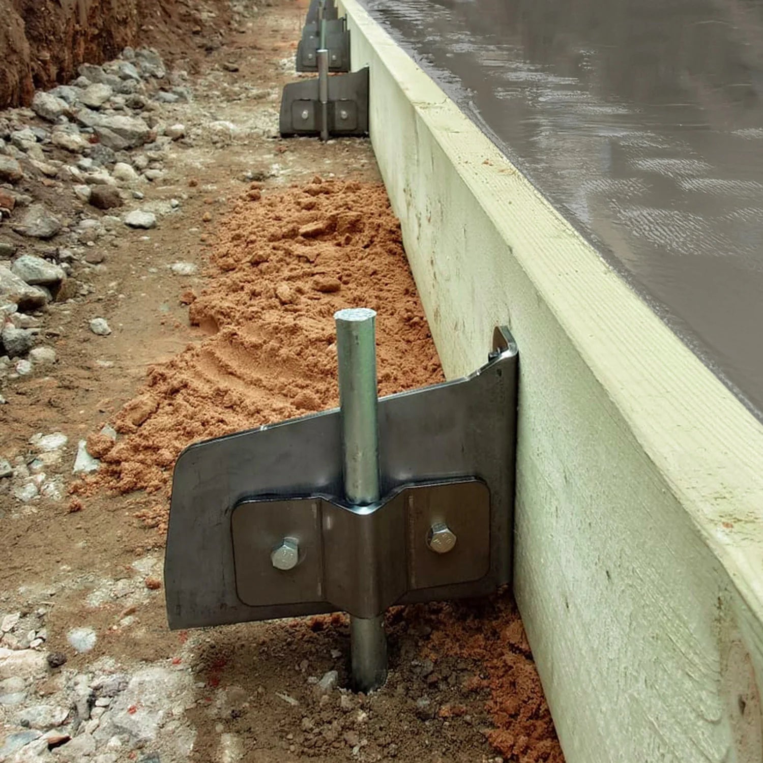 Concrete Bracket with Pin - Adjustable for Shuttering Formwork - The ...