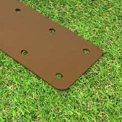 Railway Sleeper Brackets - Standard Straight Flat Design - The Bracket ...